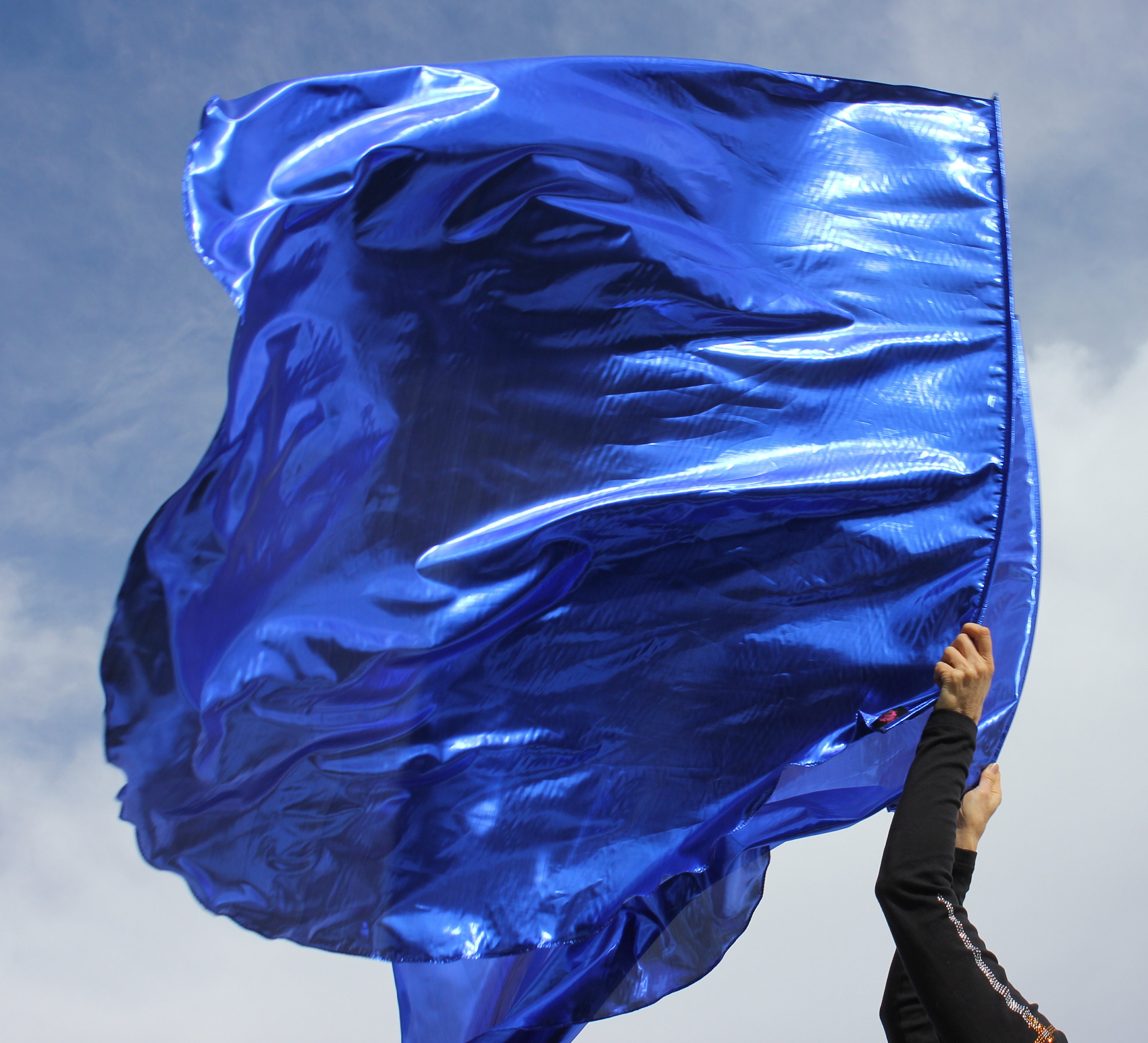 Metallic Sapphire Blue 'deep Calls Unto Deep' Size Choice Prophetic ...