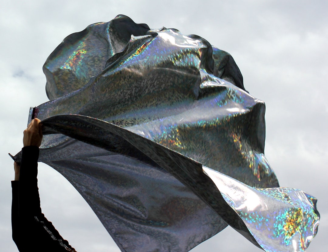 Pewter 'A Mighty Rushing Wind' Acts 2:2 Prophetic Holographic Rainbow ...