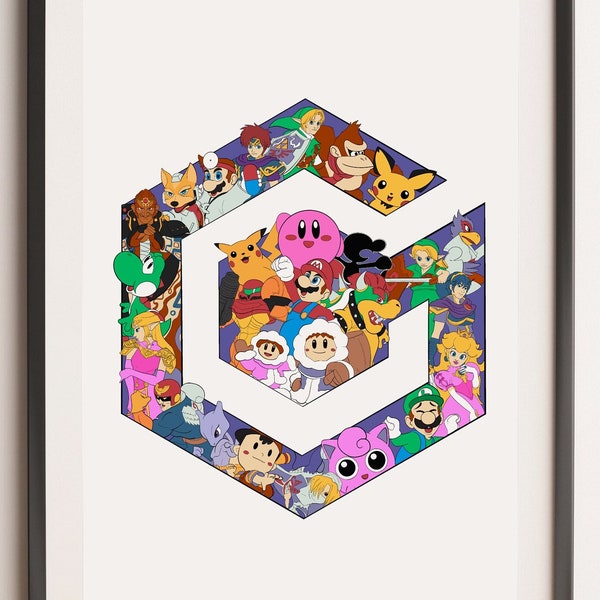 Nintendo Fan Art - Etsy