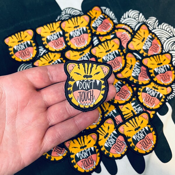 Dont Touch Patch - Etsy