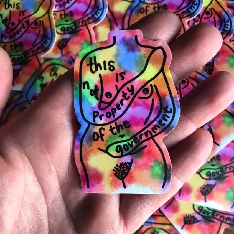 My Body is Not Property of the Government Vinyl Sticker - Etsy