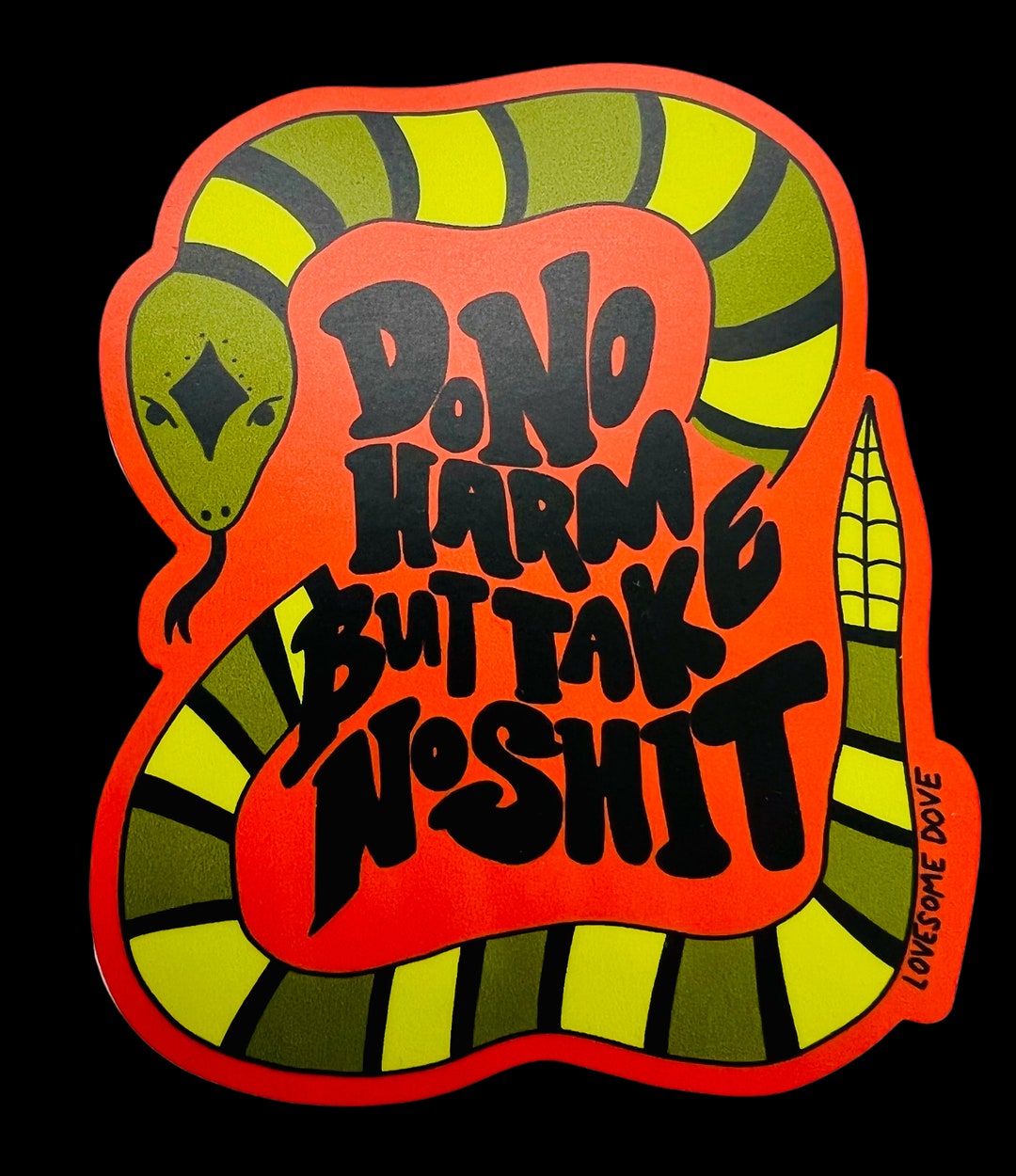 Do No Harm Large Sticker - Etsy