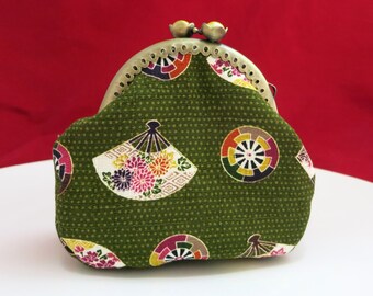 Coin Purse Kiss Lock Clasp Change Purse Small Japanese - Etsy