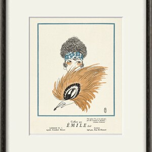 Art Deco Wall Art Deco Print Fashion Prints French Art Deco - Etsy