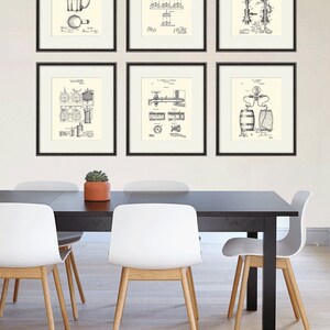 Beer Brewing Patent Print Beer Art Print Beer Decor Bar Decor - Etsy