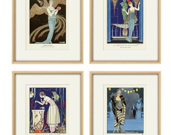Art Deco Wall Art Deco Print Fashion Prints French Art Deco | Etsy