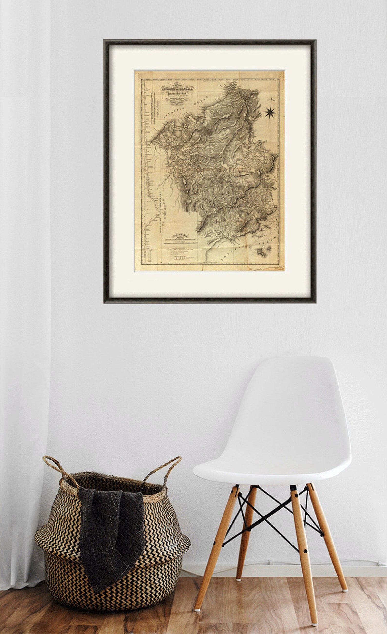 Panama Map Print Map Vintage Old Maps Antique Map Poster Map - Etsy Canada