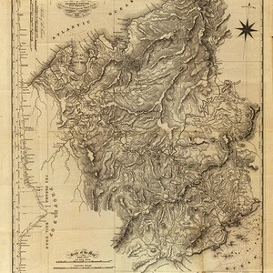 Panama Map Print Map Vintage Old Maps Antique Map Poster Map Wall Home ...