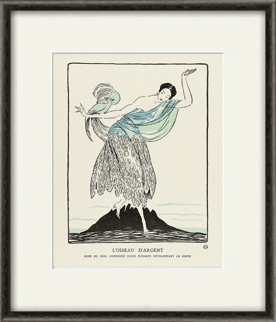 Art Deco Wall Art Deco Print Fashion Prints French Art Deco | Etsy
