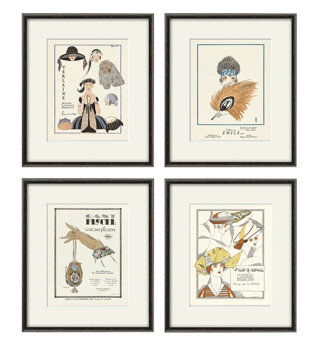 French Advertising Vintage Ad Poster Art Deco Art Print French Wall Art ...