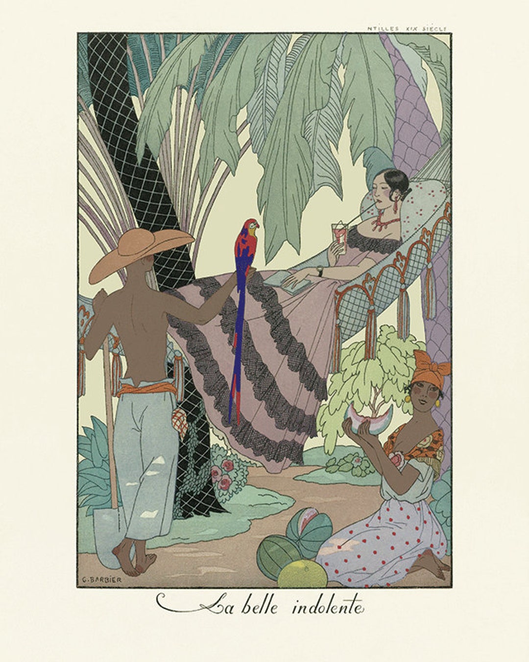 Art Deco Art Print Fashion Art Vintage Fashion Poster French Wall Art ...