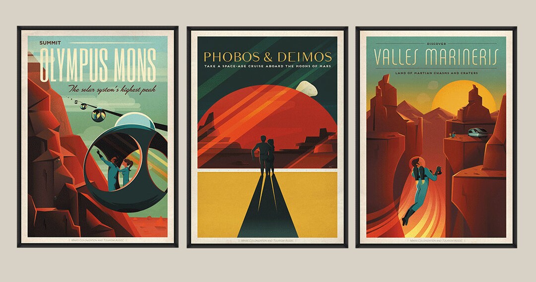 NASA Prints Space Art Print Wall Poster Art Space Wall Art NASA Art ...