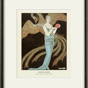Art Deco Art Print Fashion Art Vintage Fashion Poster French Wall Art ...