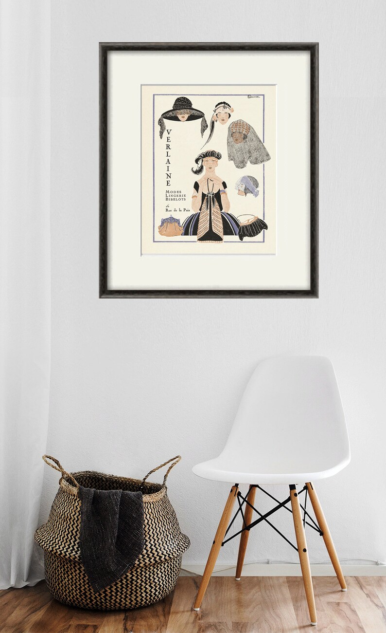 Art Deco Wall Art Deco Print Fashion Prints French Art Deco | Etsy