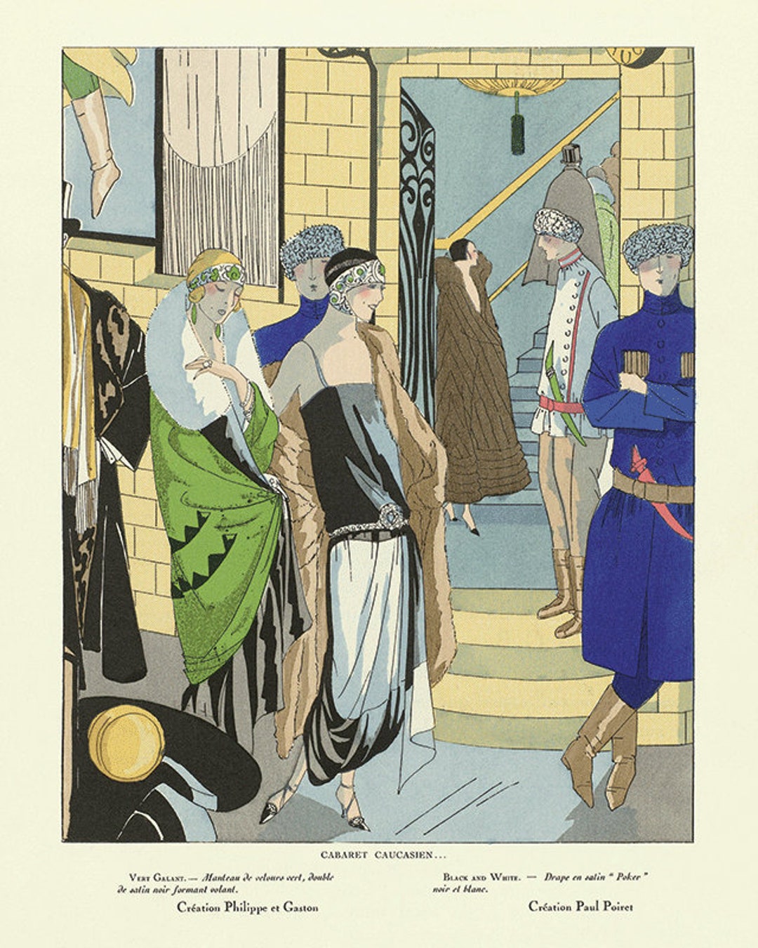 Art Deco Wall Art Deco Print Fashion Prints French Art Deco Poster Art ...