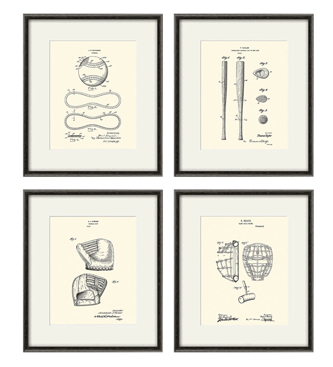 Baseball Art Print Patent Print Baseball Print Art Print Patent Poster ...