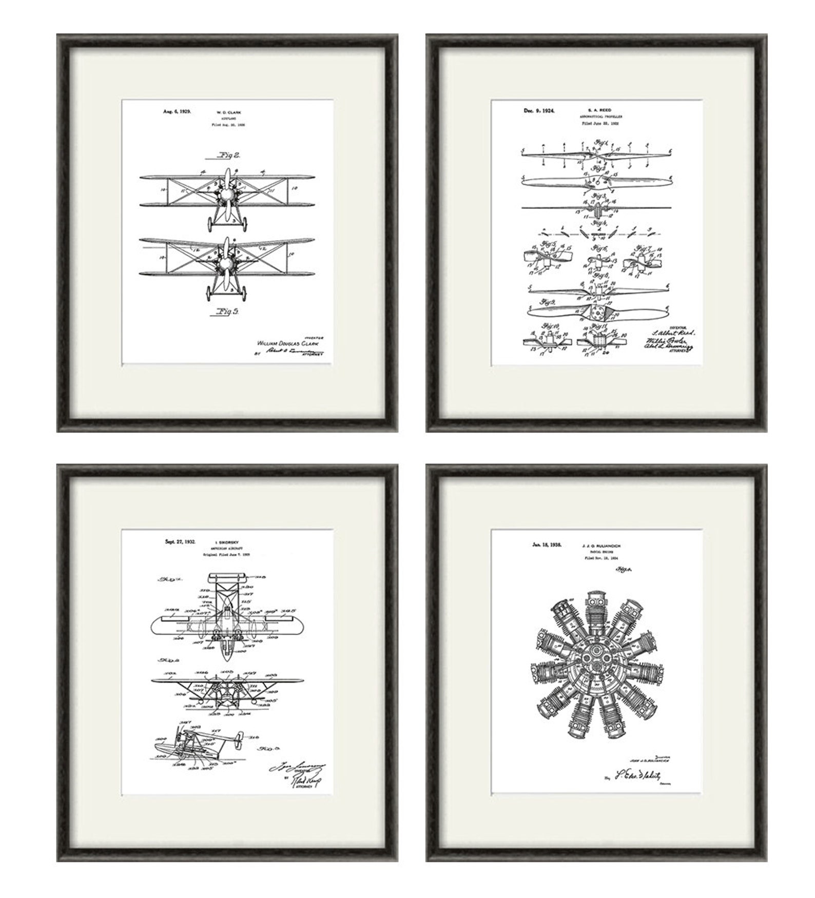 Airplane Art Plane Poster Patent Print Plane Art Print Patent - Etsy