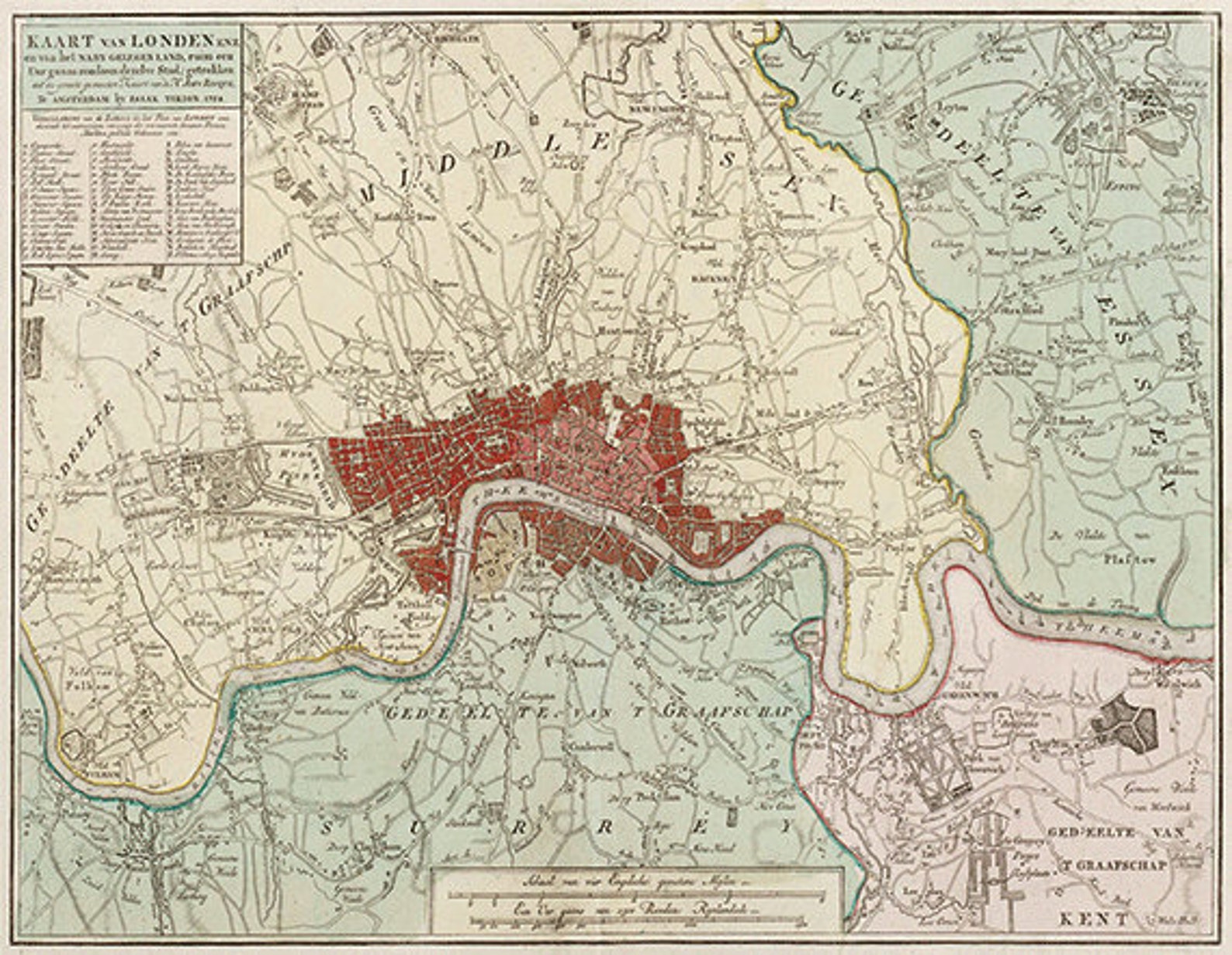 Antique London Map Print Map Vintage Old Maps Antique Map - Etsy