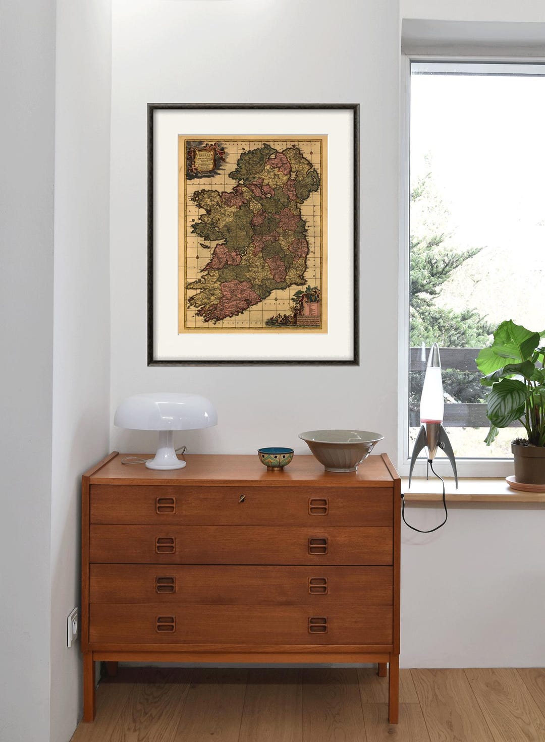 Ireland Map Print Map Vintage Old Maps Antique Map Poster Map Wall ...