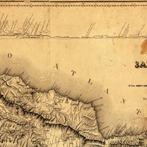 Hispaniola Haiti Map Vintage Old Maps Antique Map Poster Map Wall Home ...