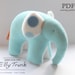 Elephant Sewing Pattern - PDF - Etsy