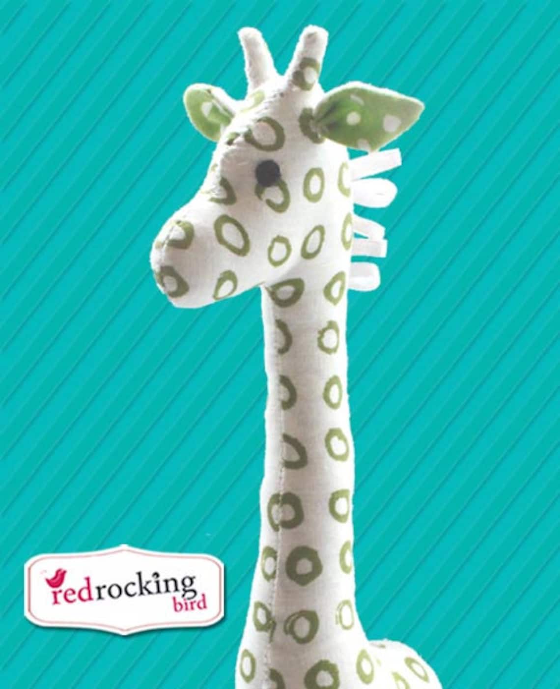 Giraffe Sewing PATTERN - 41cm Tall - Etsy UK