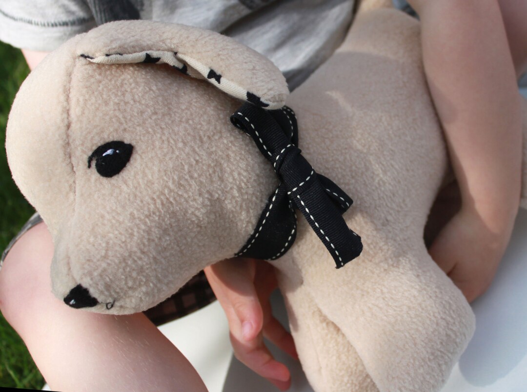 Puppy Dog Plush Sewing PATTERN Labrador - Etsy