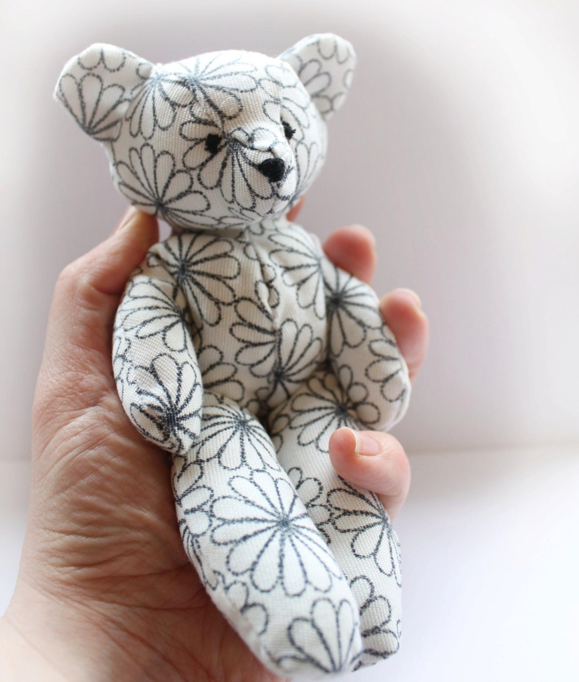 Teddy Bear Plush Sewing PATTERN - Etsy