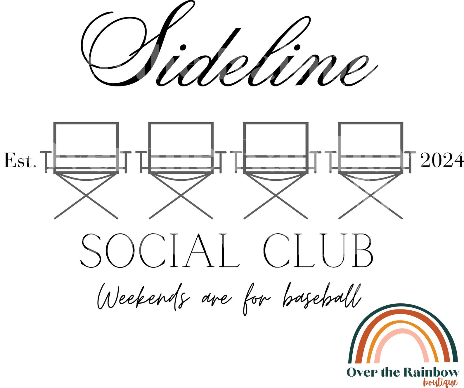 Sideline Social Club Digital Download .svg & .png - Etsy