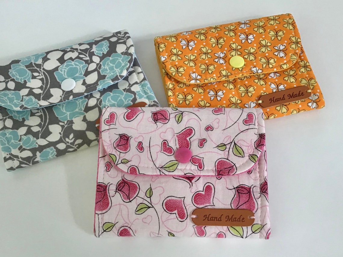 Little Wallet Wallet for Coins Beautiful Wallet Small - Etsy