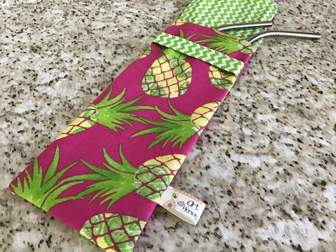 Stainless Straw Case, Case Straw, Straw Cover, Drinking Straw Pouch ...