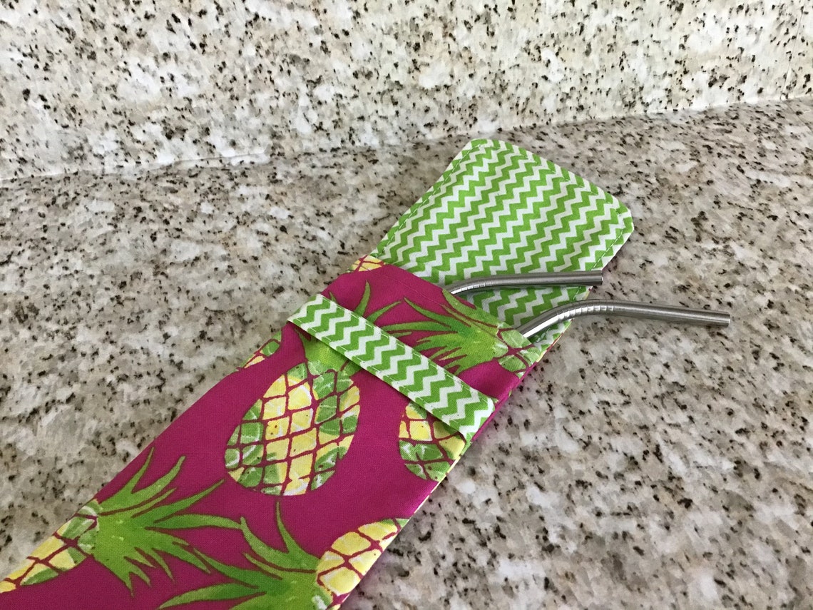 Stainless Straw Case, Case Straw, Straw Cover, Drinking Straw Pouch ...