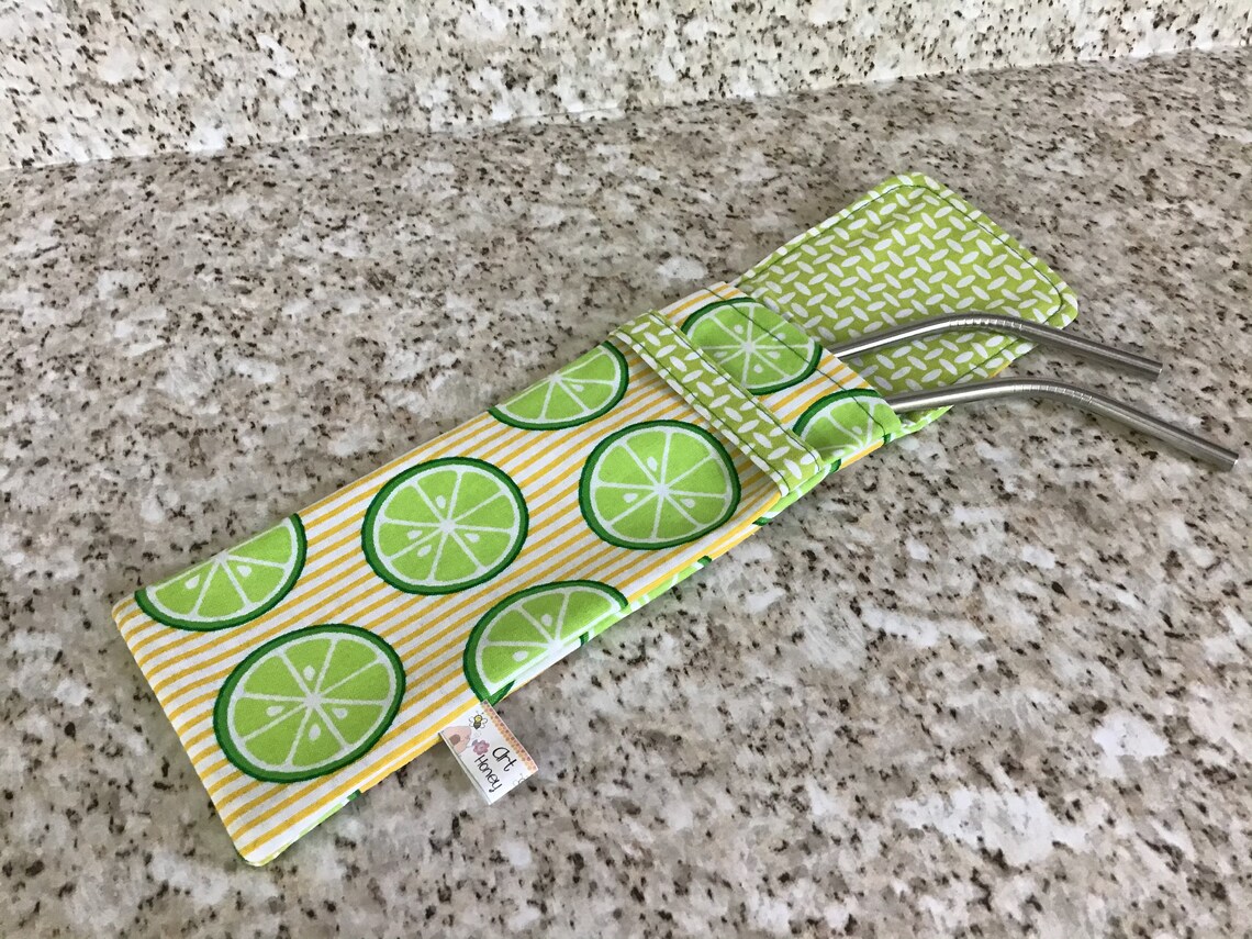 Stainless Straw Case, Case Straw, Straw Cover, Drinking Straw Pouch ...