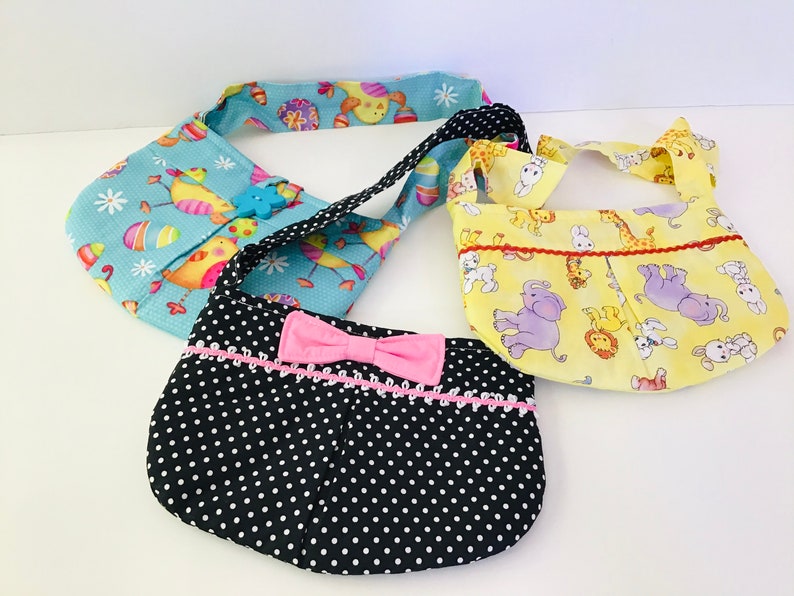 Little Girl’s Purse, Bag Girl, Handmade Bag, Toddler Purse Girl, Cute ...
