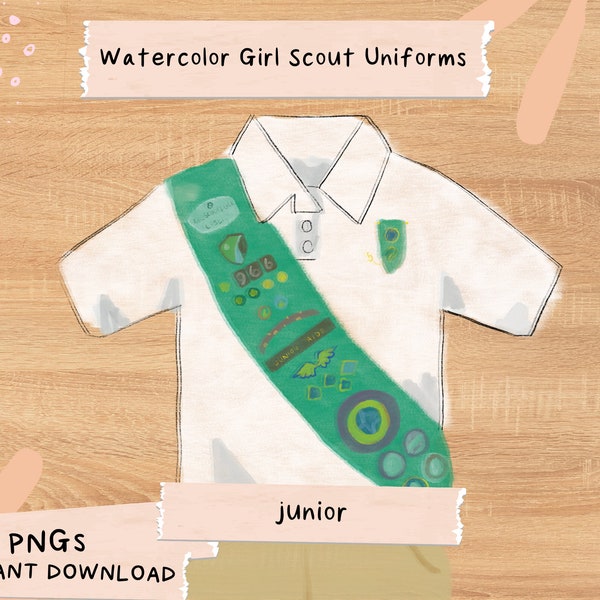 Girl Scouts Clip Art - Etsy