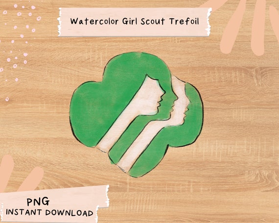 Girl Scout Trefoil Clipart