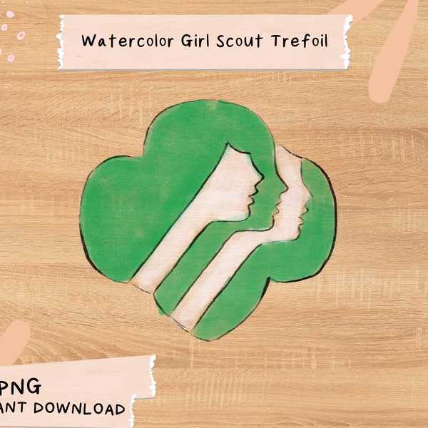 Girl Scout Trefoil - Etsy