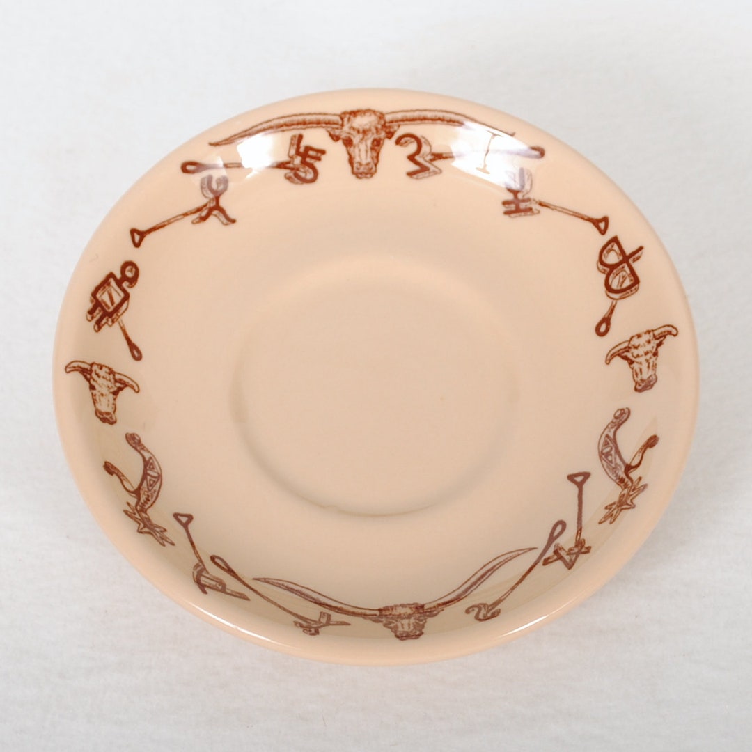 Vintage China Shenango El Rancho Pattern Restaurant Ware Saucer - Etsy
