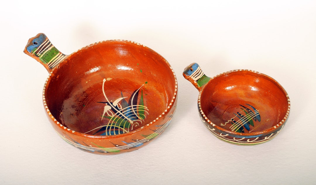 Vintage Mexican Pans Redware Pottery - Etsy