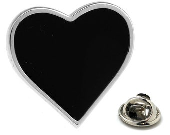 Heart lapel pin | Etsy