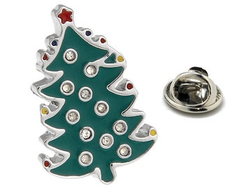 Christmas lapel pin | Etsy