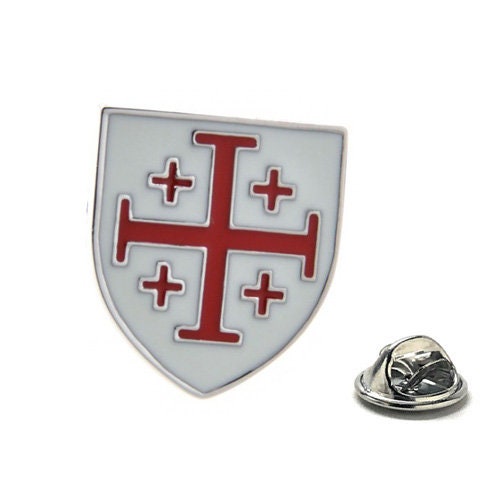 Knights Templar Apron Triangle Masonic Lapel Pin black & | Etsy