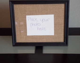 Burlap With Frame - Etsy