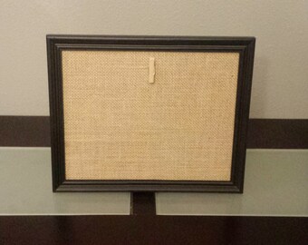 Frame With Burlap | Etsy
