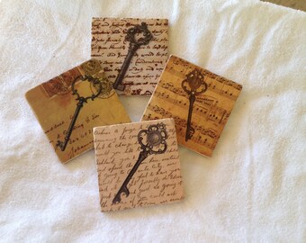 Natural Stone Shabby Chic Claw Foot Tub Coasters Beverage | Etsy