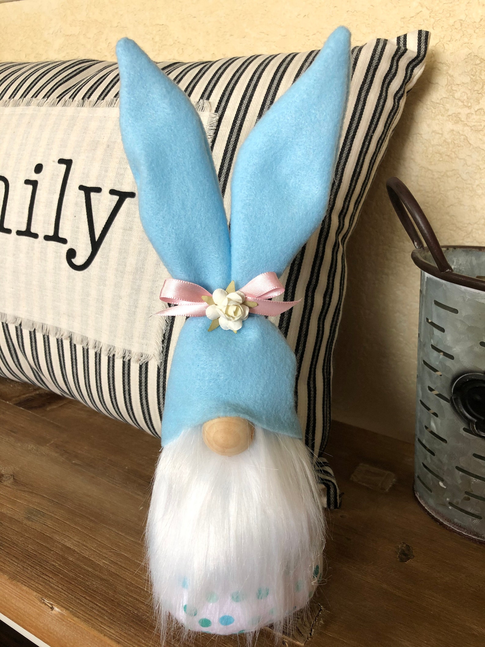 Bunny Gnome Easter Gnome Gnome Easter Decor Easter Bunny - Etsy