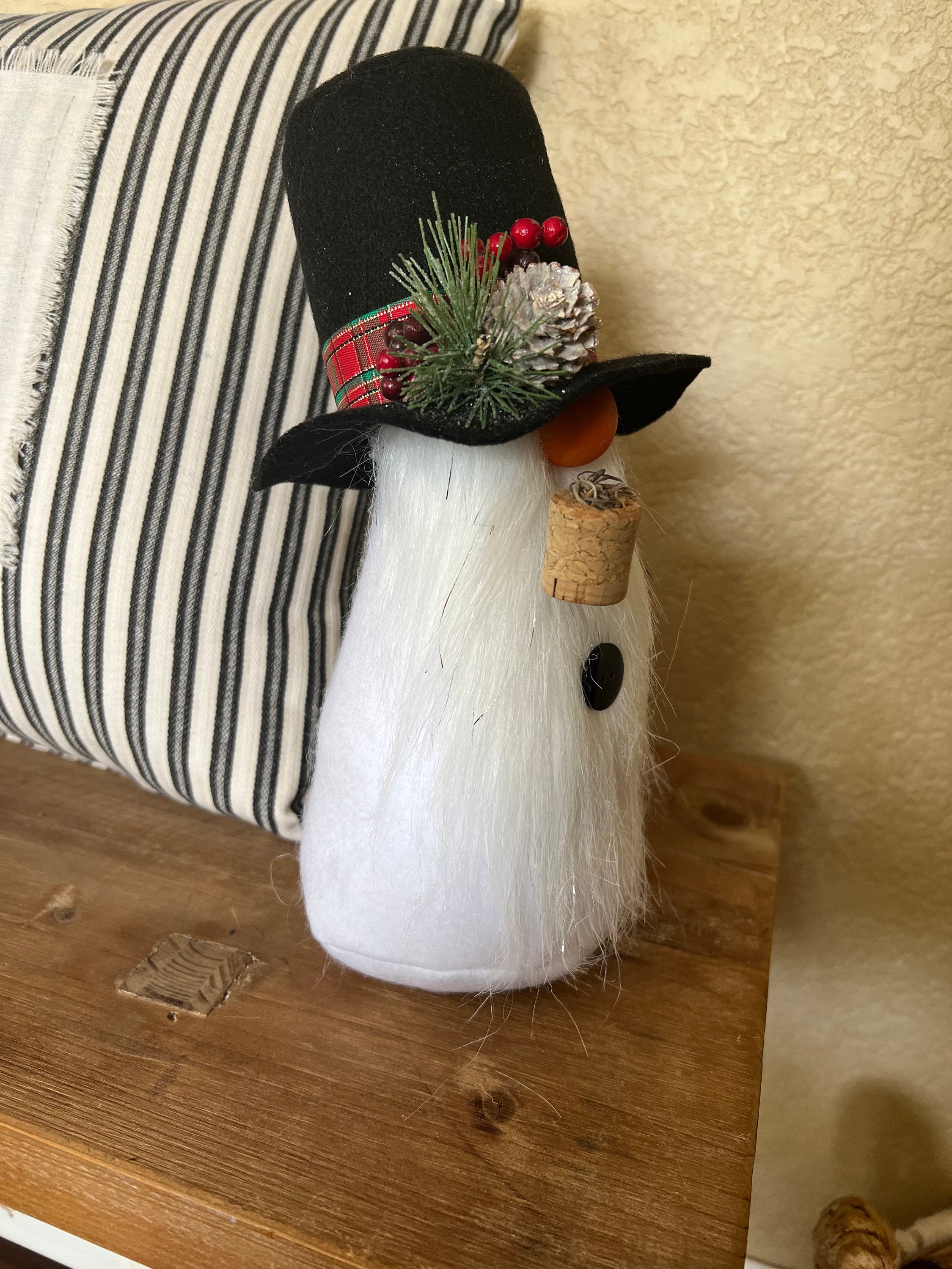 Snowman Gnome Christmas Decor Snowman Holiday Decor Gnome - Etsy