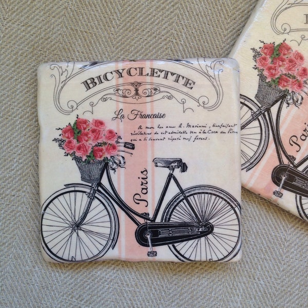 Bicycle Coasters - Etsy