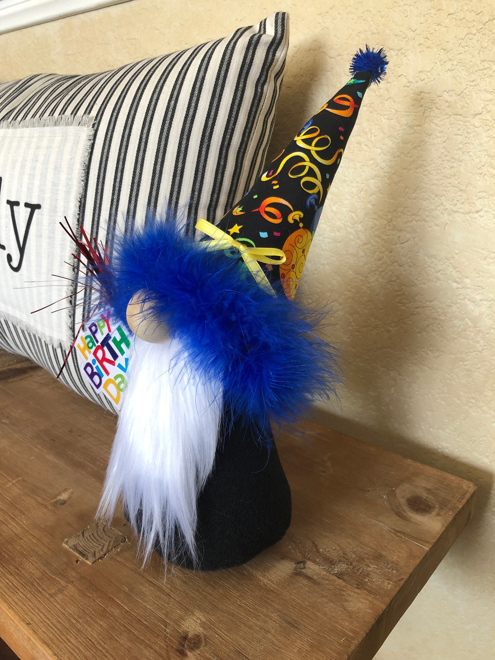 Happy Birthday Gnome Party Gnome Gnome Birthday Gnome - Etsy