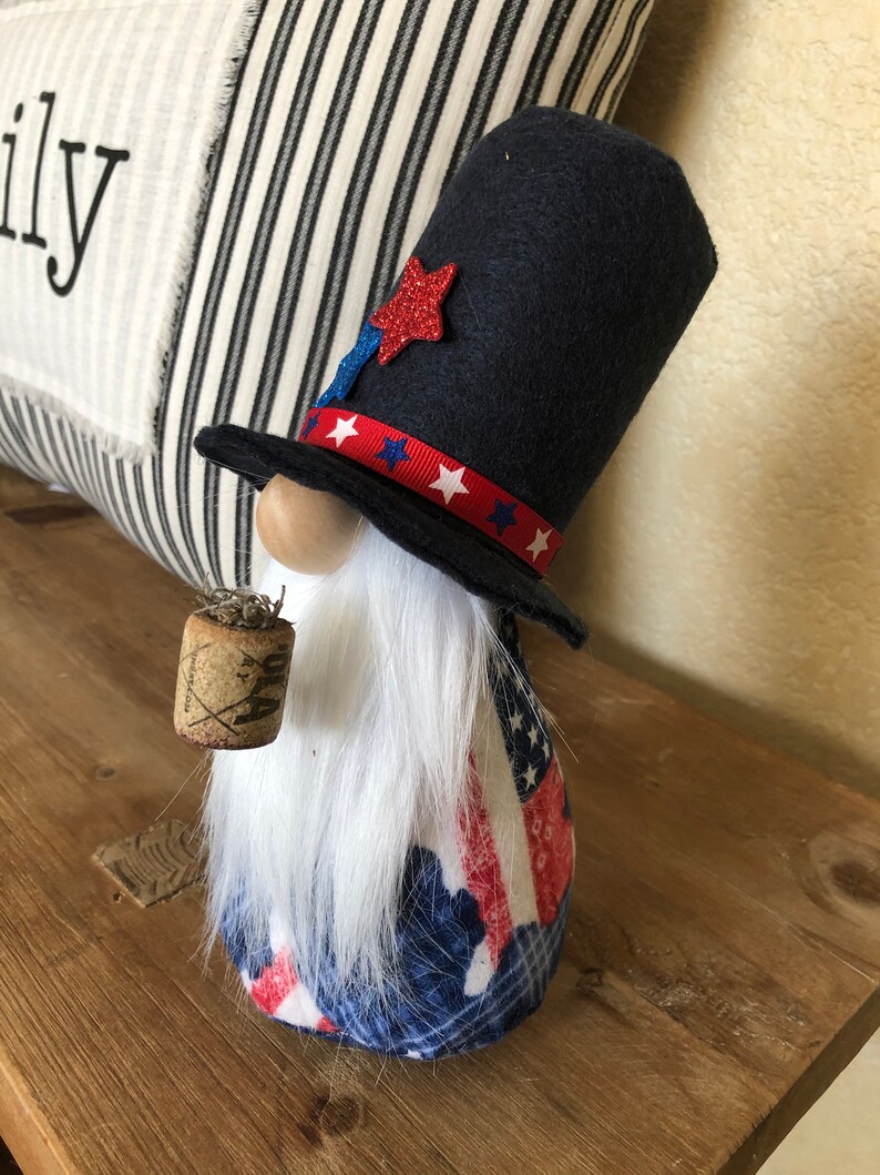 Fourth of July Gnome Patriotic Gnome Holiday Decor Red | Etsy